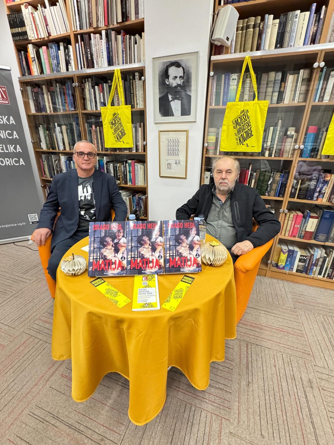 Gostovanje Drage Hedla u Središnjem odjelu za odrasle – Gradska ...